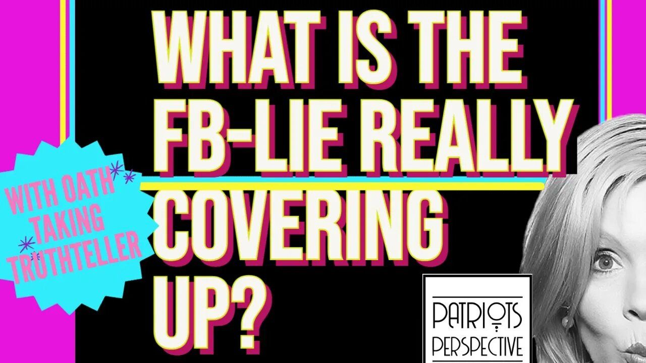 WHAT IS THE FB-LIE REALLY AFTER? JOIN OATH TAKING TRUTH TELLER MICHELLE ...